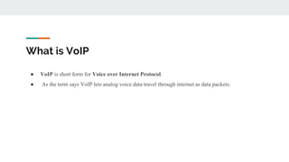 Introduction to VOIP | PPT