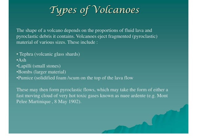 INTRODUCTION TO VOLCANOES | PDF | Geology | Science