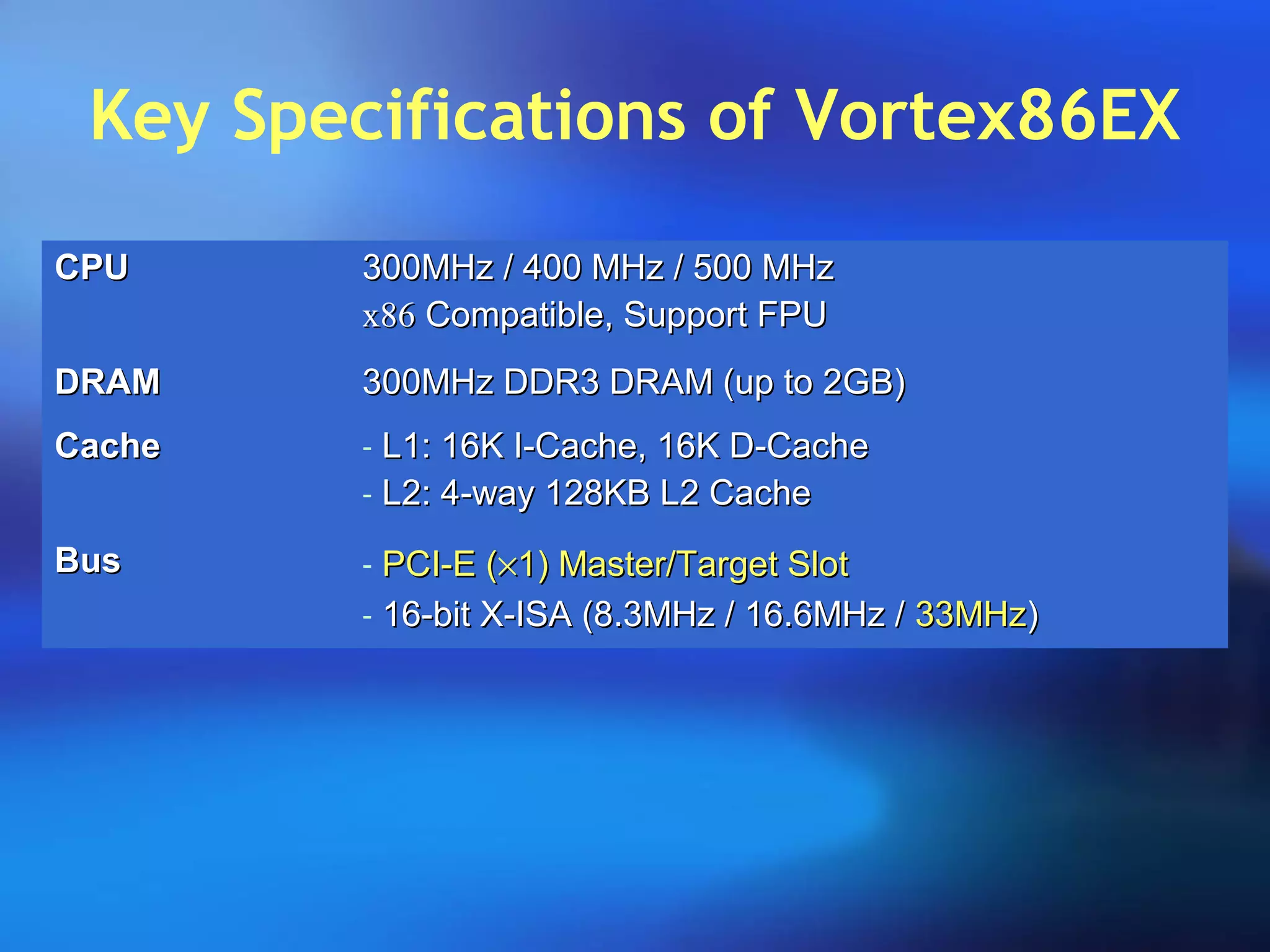 Introduction to Vortex86EX Motion Control Modules | PPT | Computer Peripherals | Computing