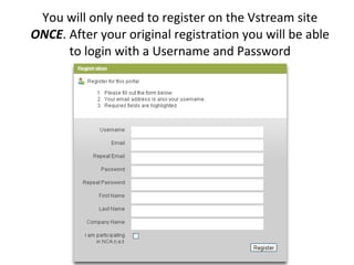 Introduction to Vstream | PPT