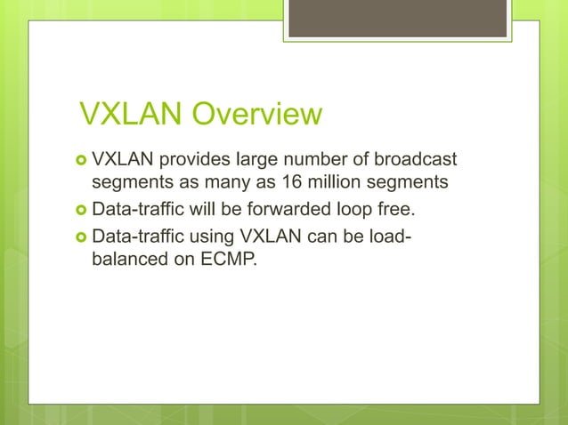 Introduction to vxlan | PPTX