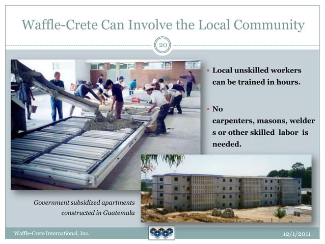 Introduction to the Waffle-Crete Precast Concrete Building System ...