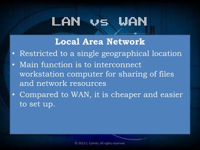 Introduction to WAN | PPT
