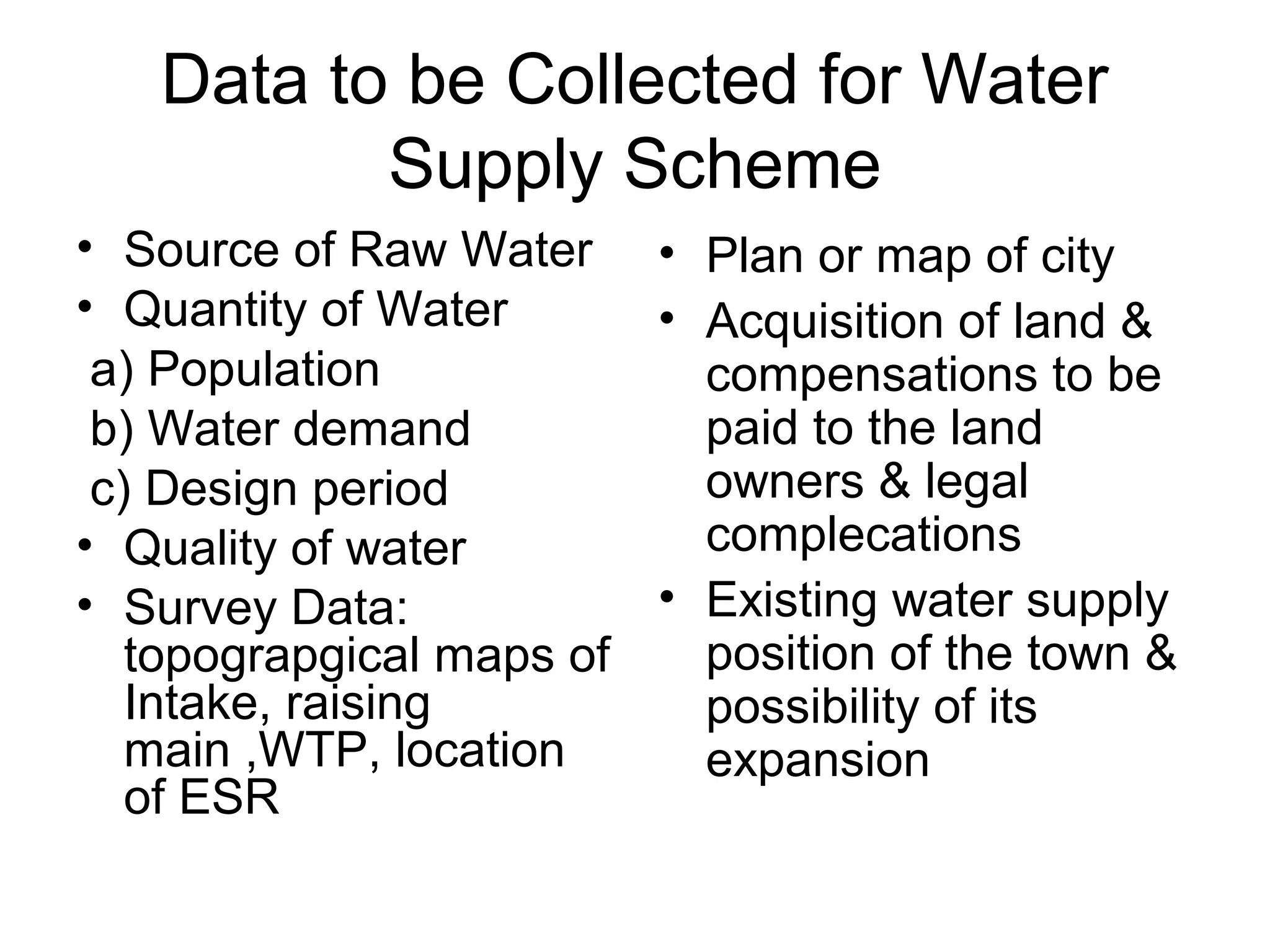 Introduction to water supply engg. by Prof. D S.Shah