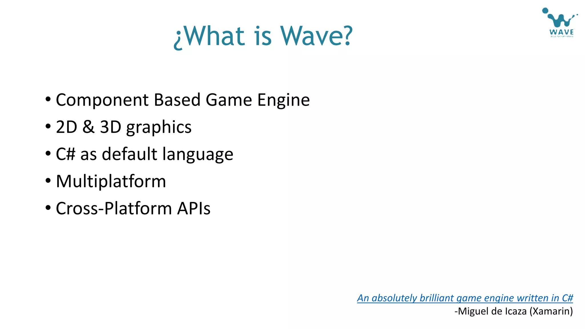 Introduction to wave engine | PPT