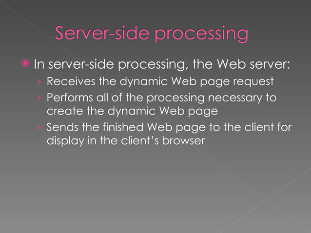 Introduction to Web Architecture | PPTX | Web Development | Internet