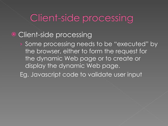 Introduction to Web Architecture | PPTX | Web Development | Internet
