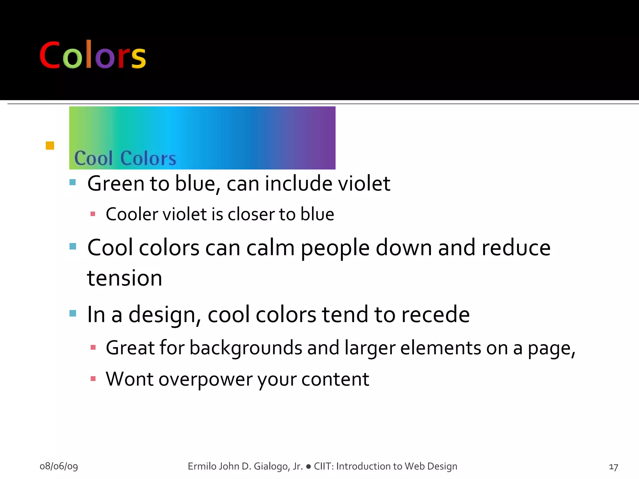 Introduction To Web Design | PPT