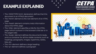 Introduction to Web Designing | PPT