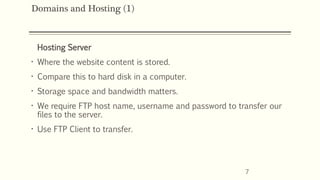 Introduction to Web Designing | PDF | Web Design and HTML | Internet