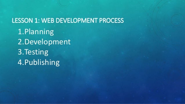 Introduction to web development