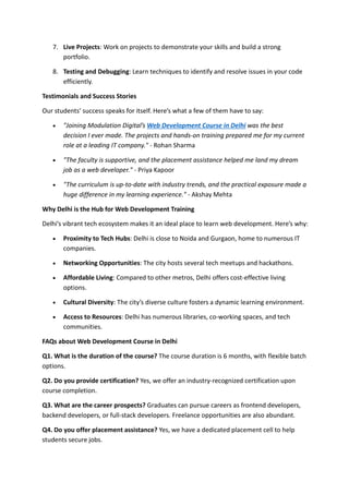 Introduction to Web Development Course in Delhi.pdf