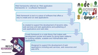 Introduction to Web Frameworks | PDF