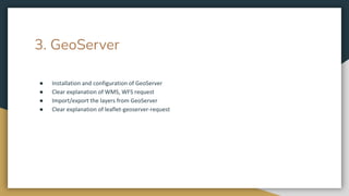 Introduction to web mapping and web gis 2020: GeoDjango | PPT