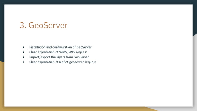 Introduction to web mapping and web gis 2020: GeoDjango | PPT