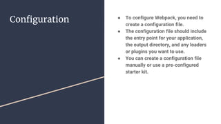 Introduction to Webpack : A Beginners Giude | PPT