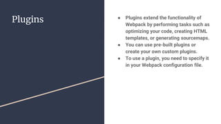 Introduction to Webpack : A Beginners Giude | PPT