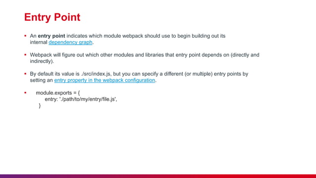 Introduction to Webpack 5.0 Presentation | PPTX | Web Development | Internet