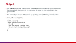 Introduction to Webpack 5.0 Presentation | PPTX