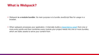 Introduction to Webpack 5.0 Presentation | PPTX