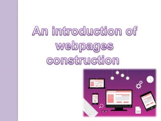 Introduction to web page | PPT