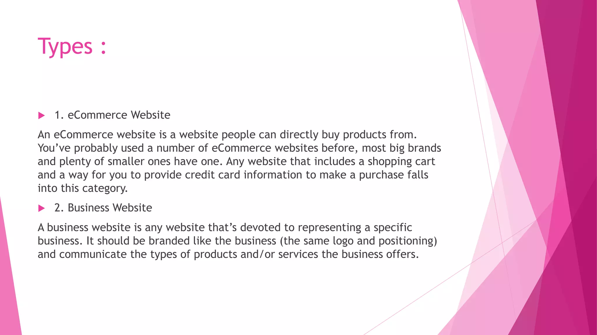 Introduction to webpage | PPTX | Web Design and HTML | Internet