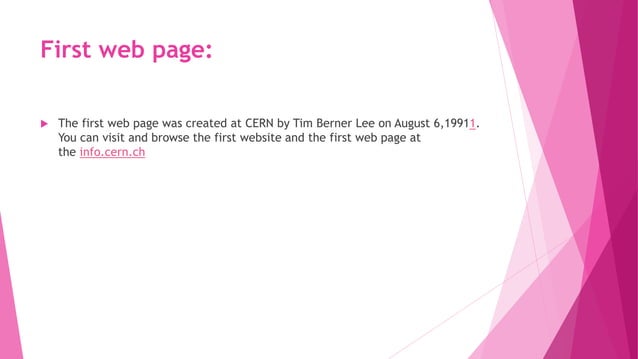 Introduction to webpage | PPT