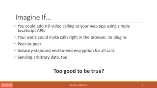 Introduction to WebRTC | PPTX