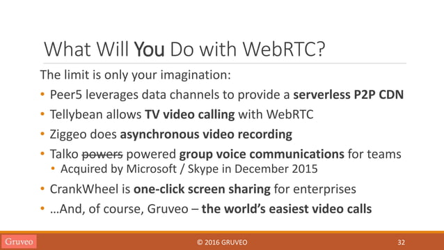 Introduction to WebRTC | PPTX
