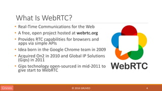 Introduction to WebRTC | PPTX