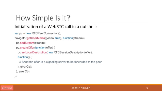 Introduction to WebRTC | PPTX