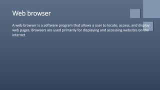 Introduction to web services | PPTX