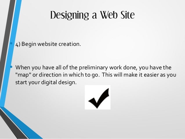 Introduction to web sites design