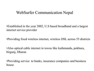 Introduction to web surfer communication | PPTX