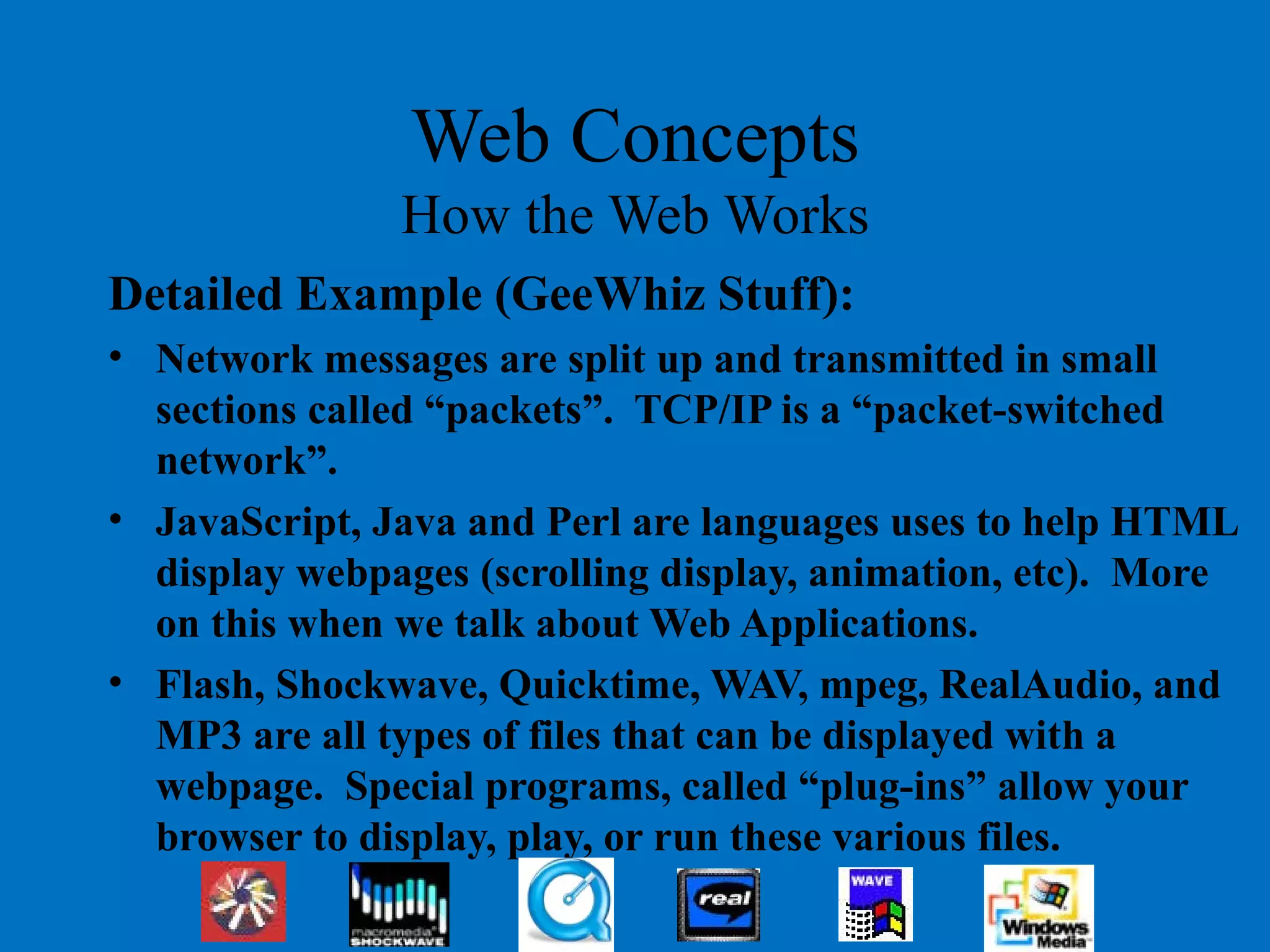 Introduction To Web Technology | PPT