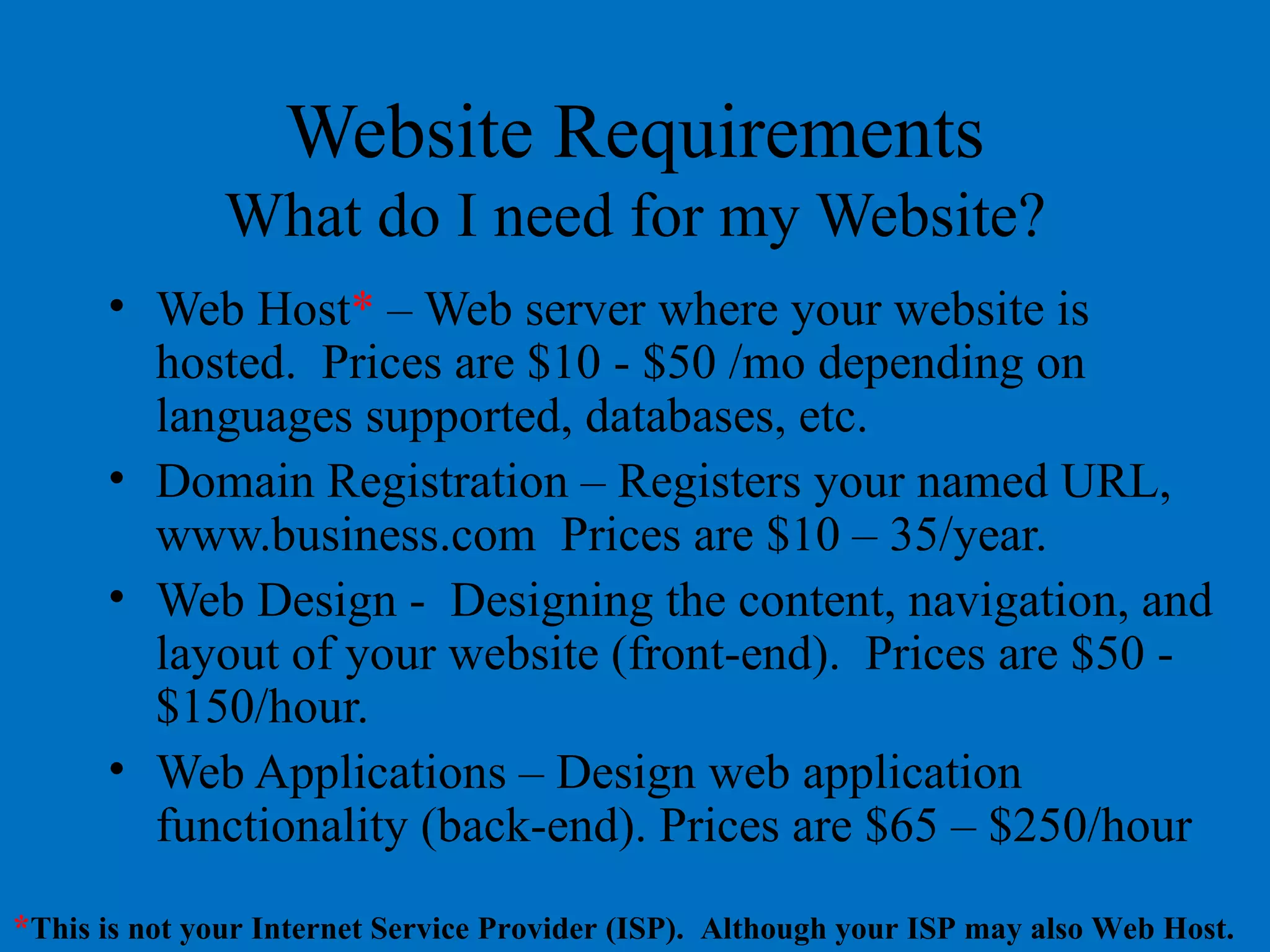 Introduction To Web Technology | PPT