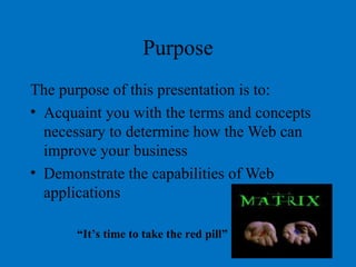 Introduction To Web Technology | PPT