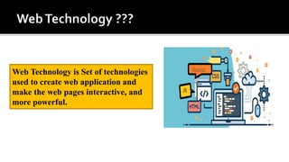 Introduction to web technology | PPT