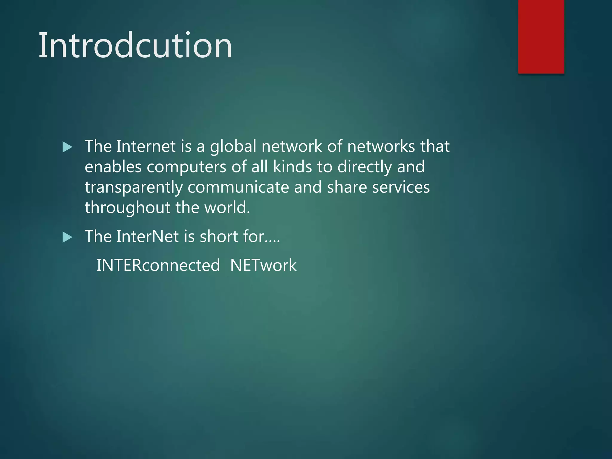 Introduction to web technology | PPTX