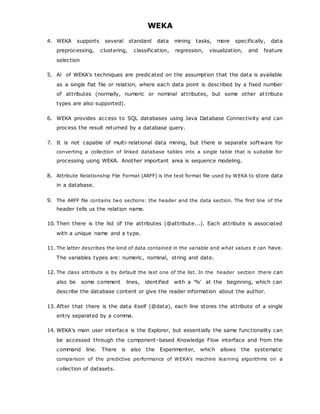 Introduction to weka | PDF