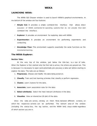 Introduction to weka | PDF