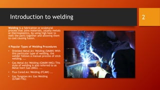 Introduction to welding | PPTX