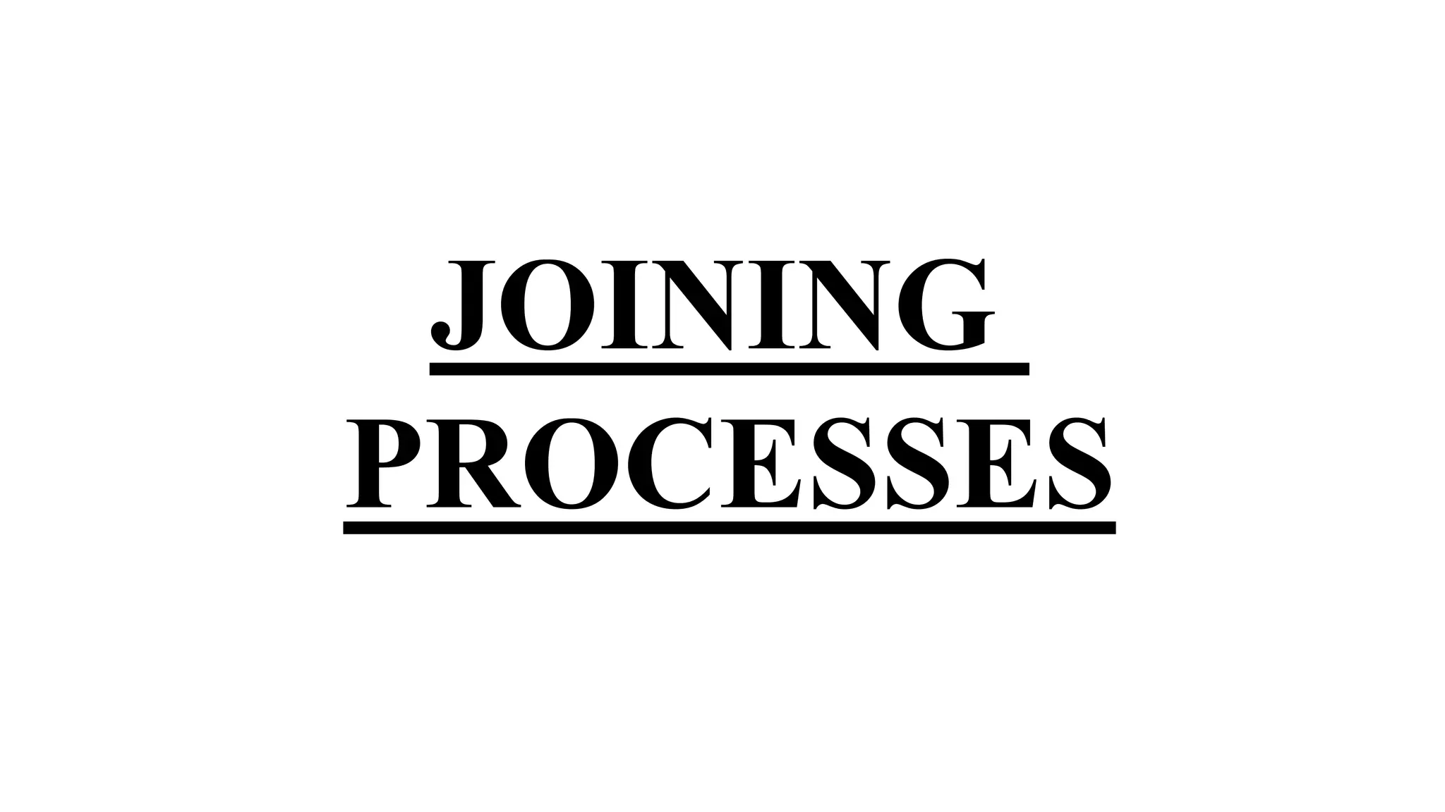 Introduction to welding and joining | PPTX