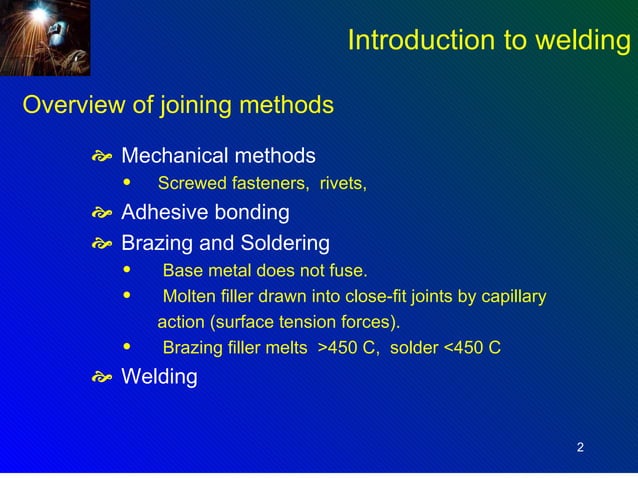 Introduction to welding processes r1 1 | PPT