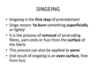 Introduction to wet processing of fabric | PDF