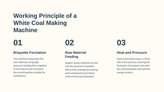 The Environmental Benefits of Using White Coal-Making Machines | PPT