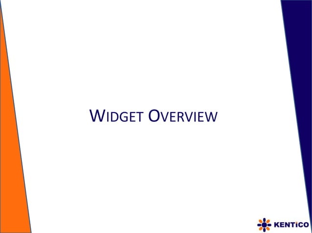 Introduction to widgets | PPT
