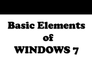 Introduction to Windows | PPTX