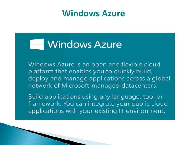 Introduction to Windows Azure | PDF | Cloud Computing | Internet