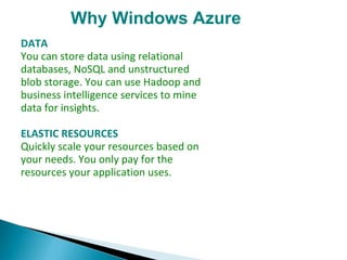 Introduction to Windows Azure | PDF | Cloud Computing | Internet